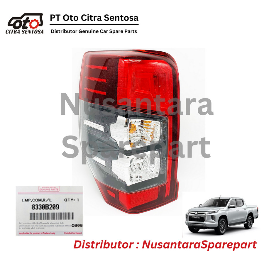 Jual LAMPU STOP KIRI BELAKANG TRITON 2019 - STANDART ORIGINAL 8330B209 ...