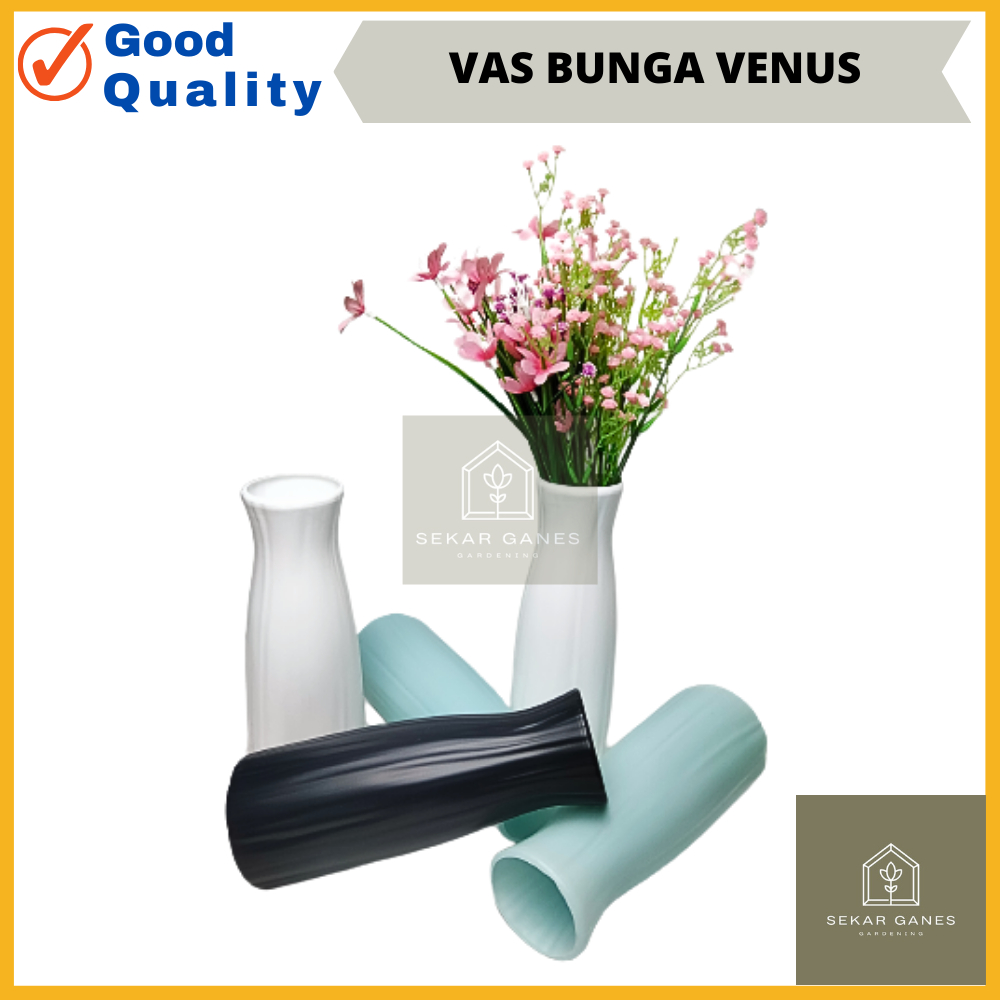 Jual NKT VAS BUNGA CINTA Vas Bunga Tanaman Aesthetic Imitasi Plastik ...