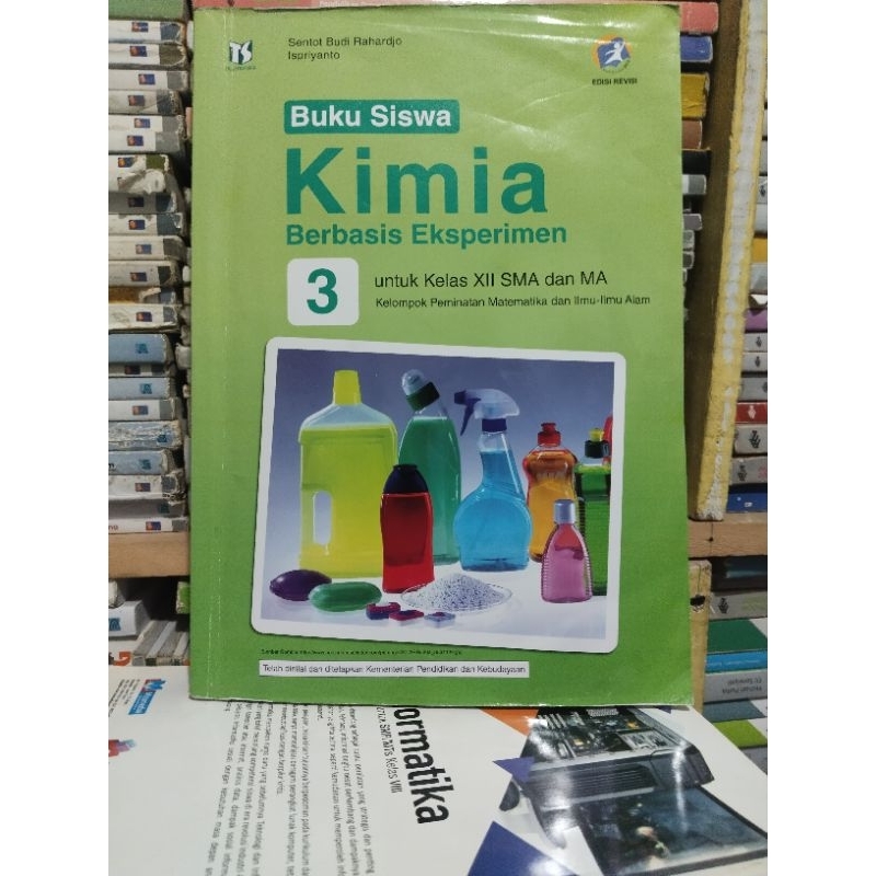Jual BUKU KIMIA/BUKU SISWA KIMIA KELAS 12/XII/3 SMA/MA | Shopee Indonesia