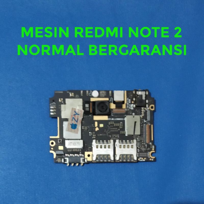 Jual Mesin Redmi Note 2 Ram 2/16 Normal Bergaransi | Shopee Indonesia