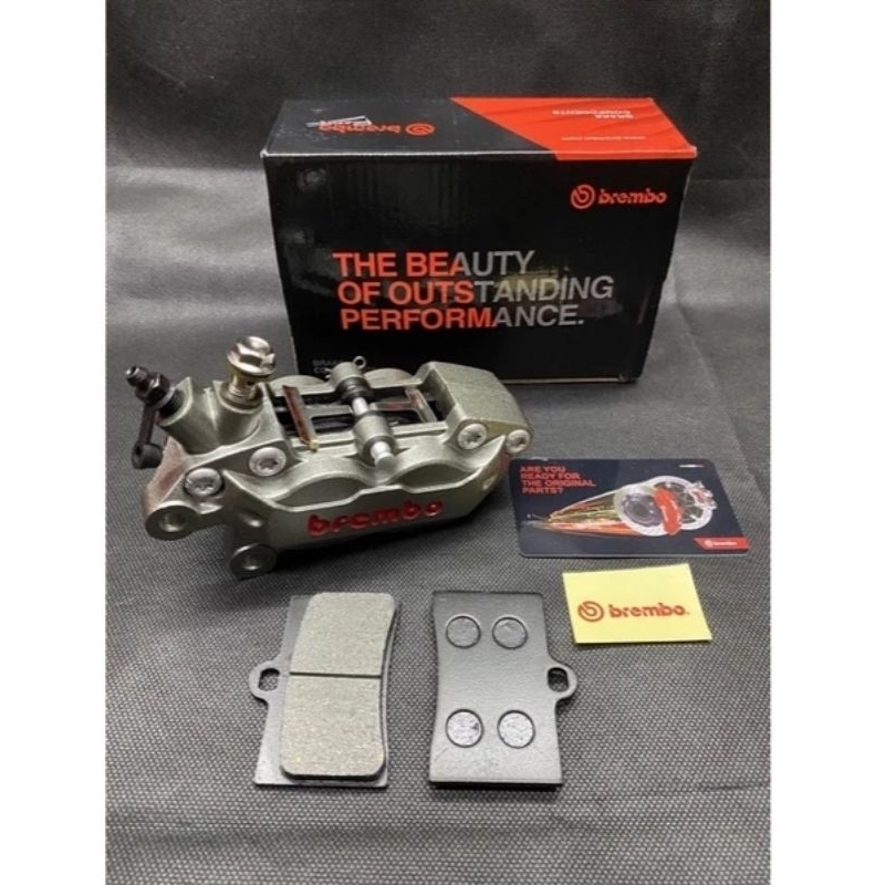 Jual FRE KAMPAS REM_KALIPER MONOBLOCK AXIAL 4 PISTON BIG POT KIRI PCX KLX CRF | Shopee Indonesia