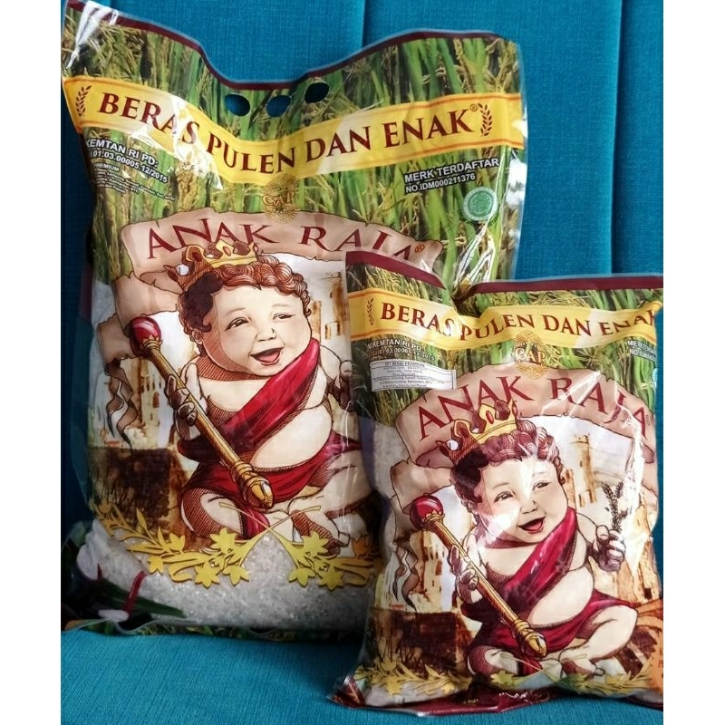 Jual Beras Premium Anak Raja 1Kg | Shopee Indonesia