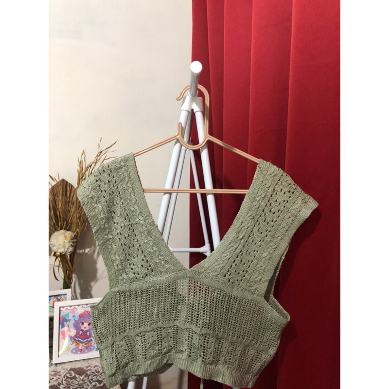 Jual thrift vest jaring (brand khalita) | Shopee Indonesia