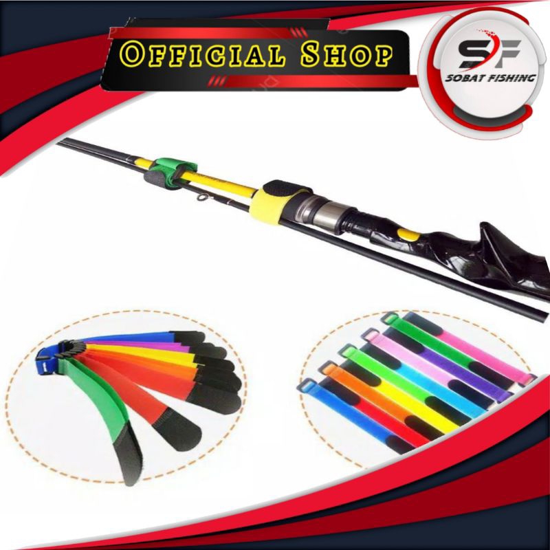 Jual Rod belt / tali velcro pengikat joran | Shopee Indonesia