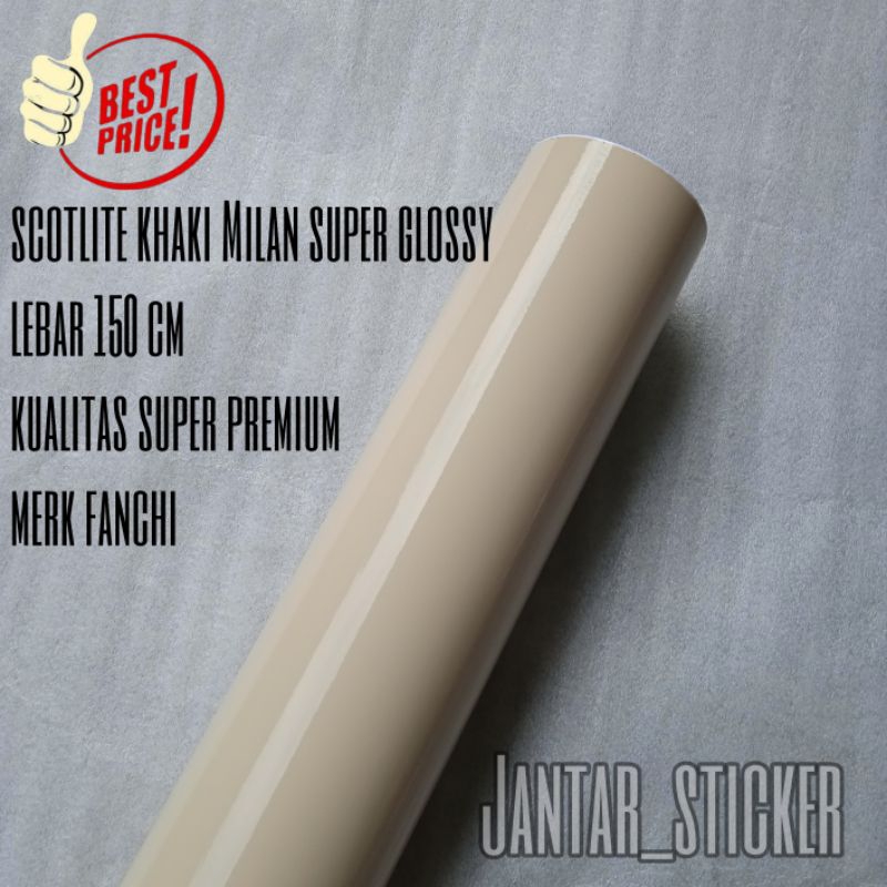 Jual Stiker Scotlite Khaki Milan Pastel Super Glossy Premium Stiker ... Jual Stiker Scotlite Khaki Milan Pastel Super Glossy Premium Stiker ...