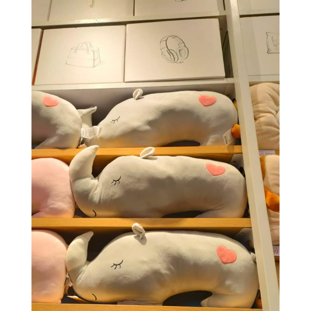 Jual MINISO Boneka Bantal Badak Lucu Bercula Miniso Plush Mainan Anak ...