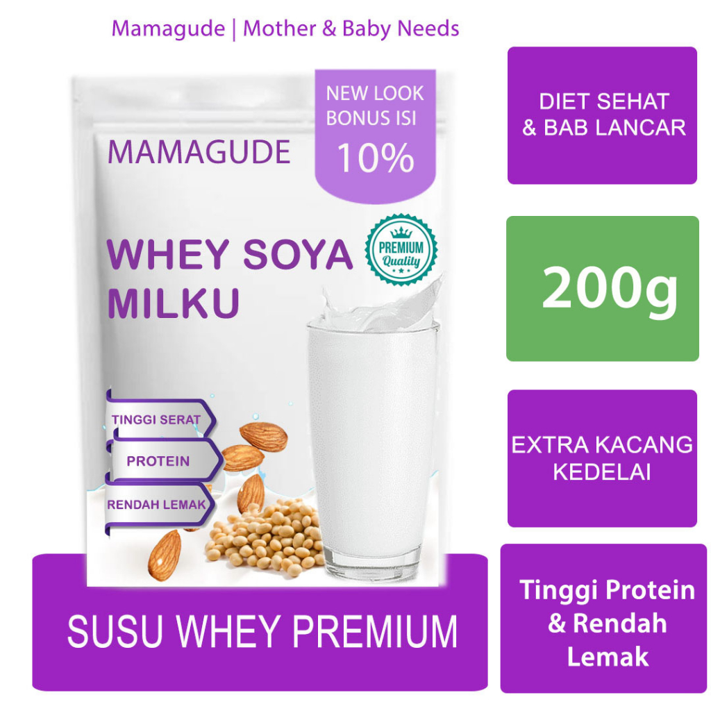 Jual Susu Whey Minuman Protein Susu Kedelai Vegan Protein Susu Whey ...