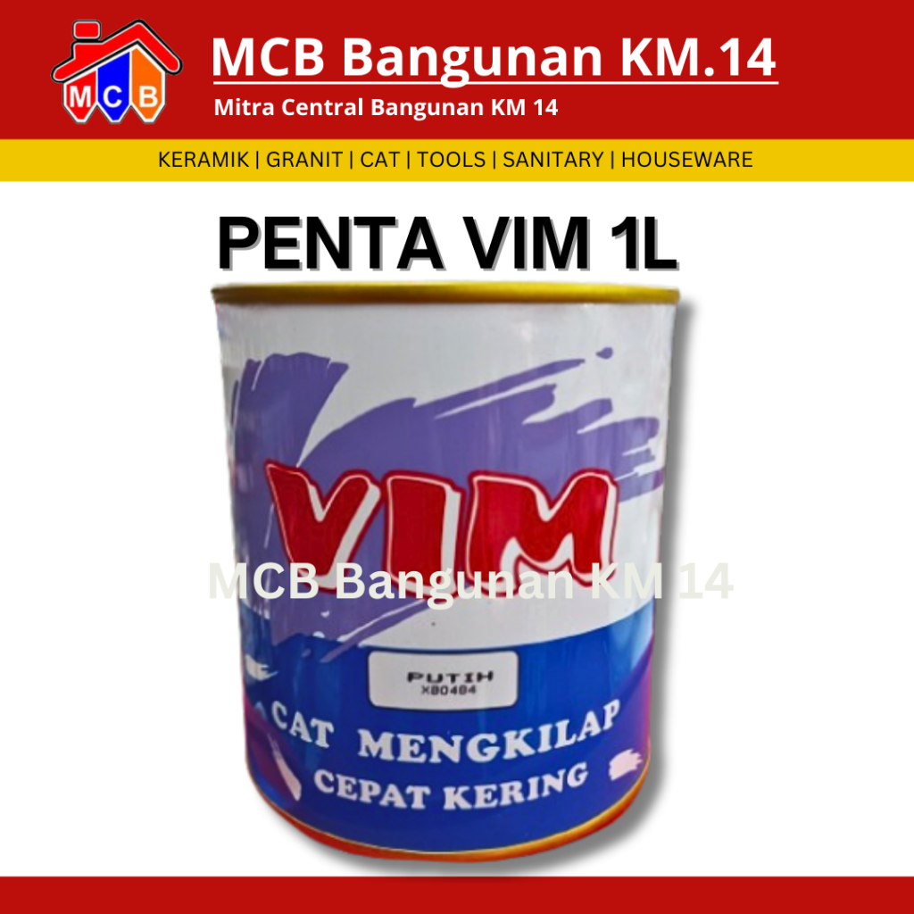 Jual CAT PENTA VIM BESI KAYU 1L - CAT MINYAK PENTA VIM - PENTA VIM ...
