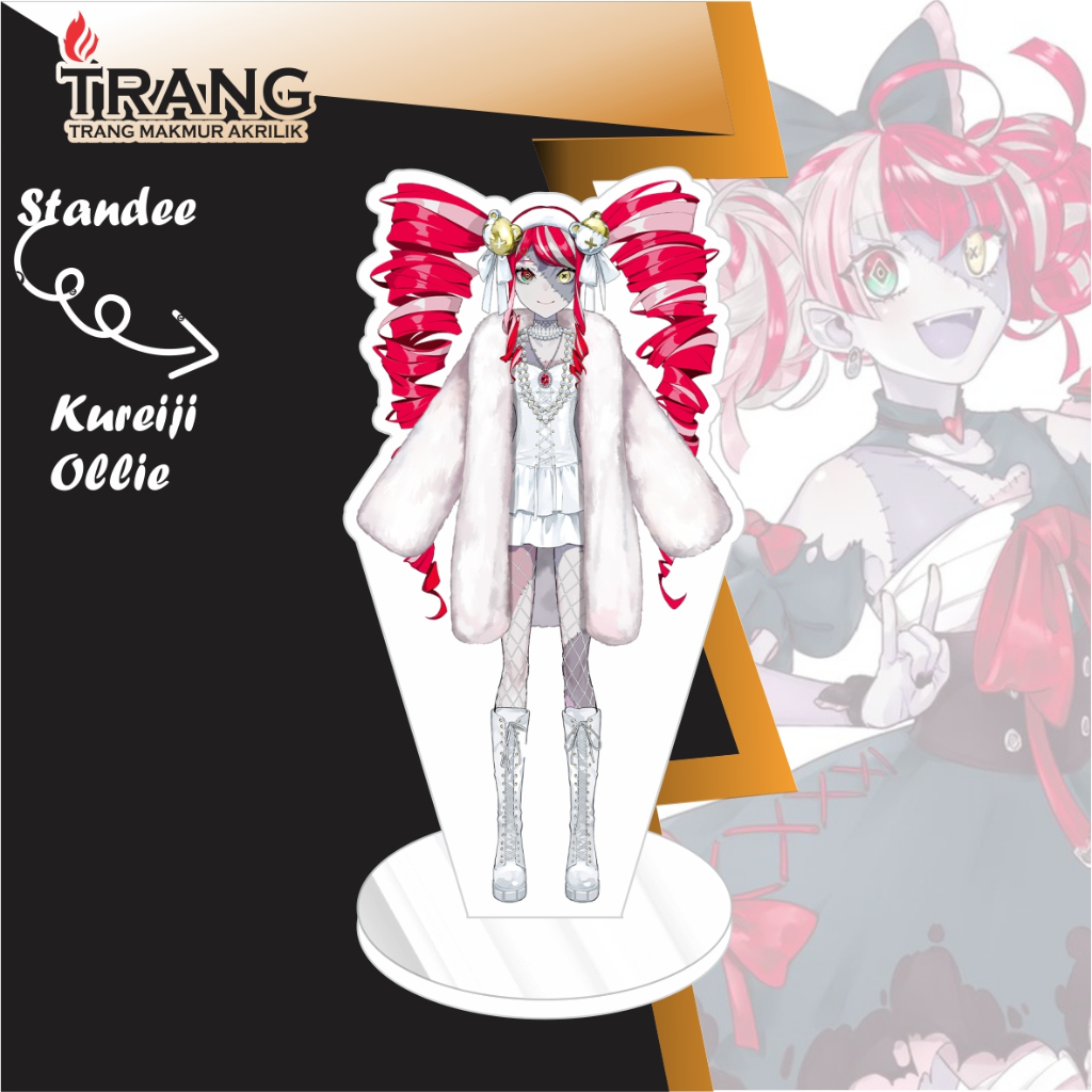 Jual Standee Figure Akrilik Kureiji Ollie Hololive / Standing Action figure Acrylic Kureiji ...