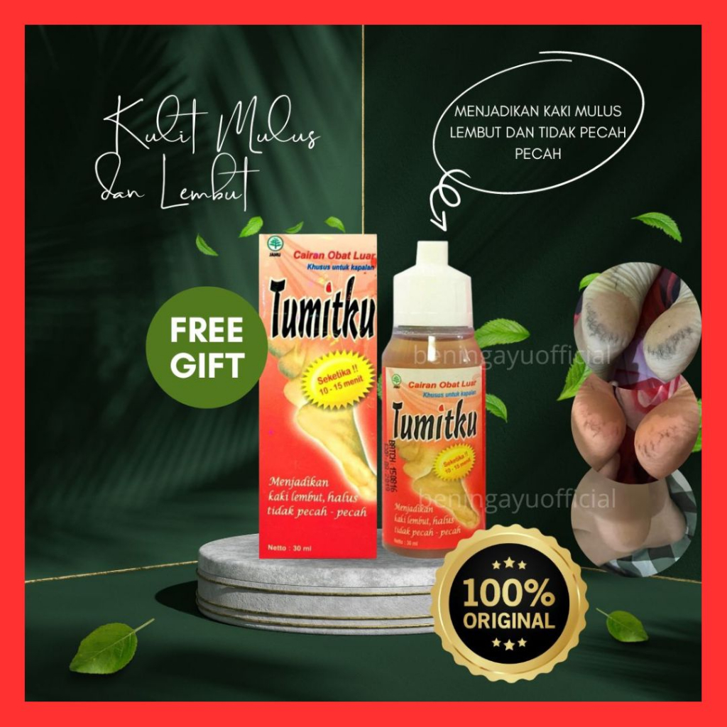Jual Tumitku Ready Stock Obat Kaki Kapalan Dan Pecah Pecah 100% ORI ...