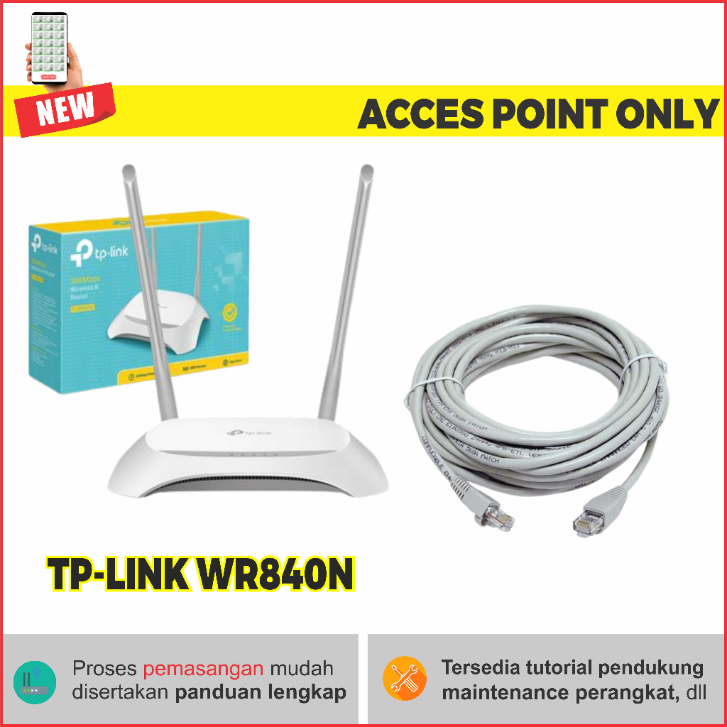 Jual Access Point ONLY - Siap Pakai Full Setting (Sudah Termasuk Kabel ...