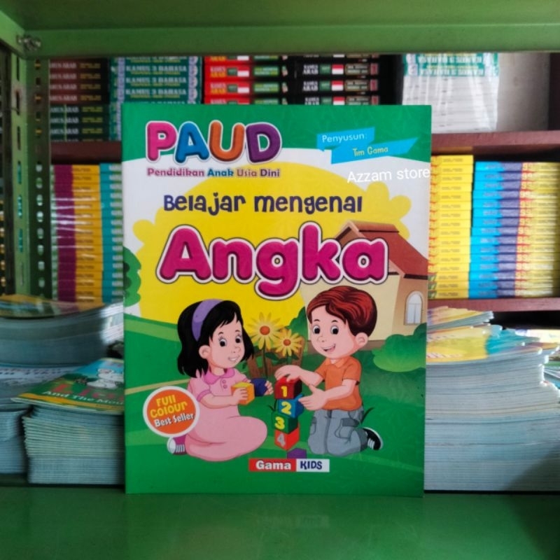 Jual Buku Belajar Mengenal Angka Ukuran Besar | Shopee Indonesia
