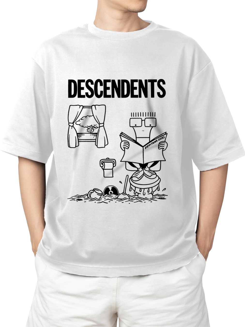 Jual Rockerstar T-shirt Band Descendents - everything sucks full art ...