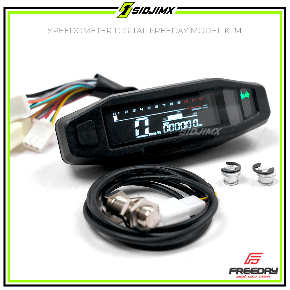 Jual Speedometer Spido Koso Digital Mini Freeday Model KTM Universal ...