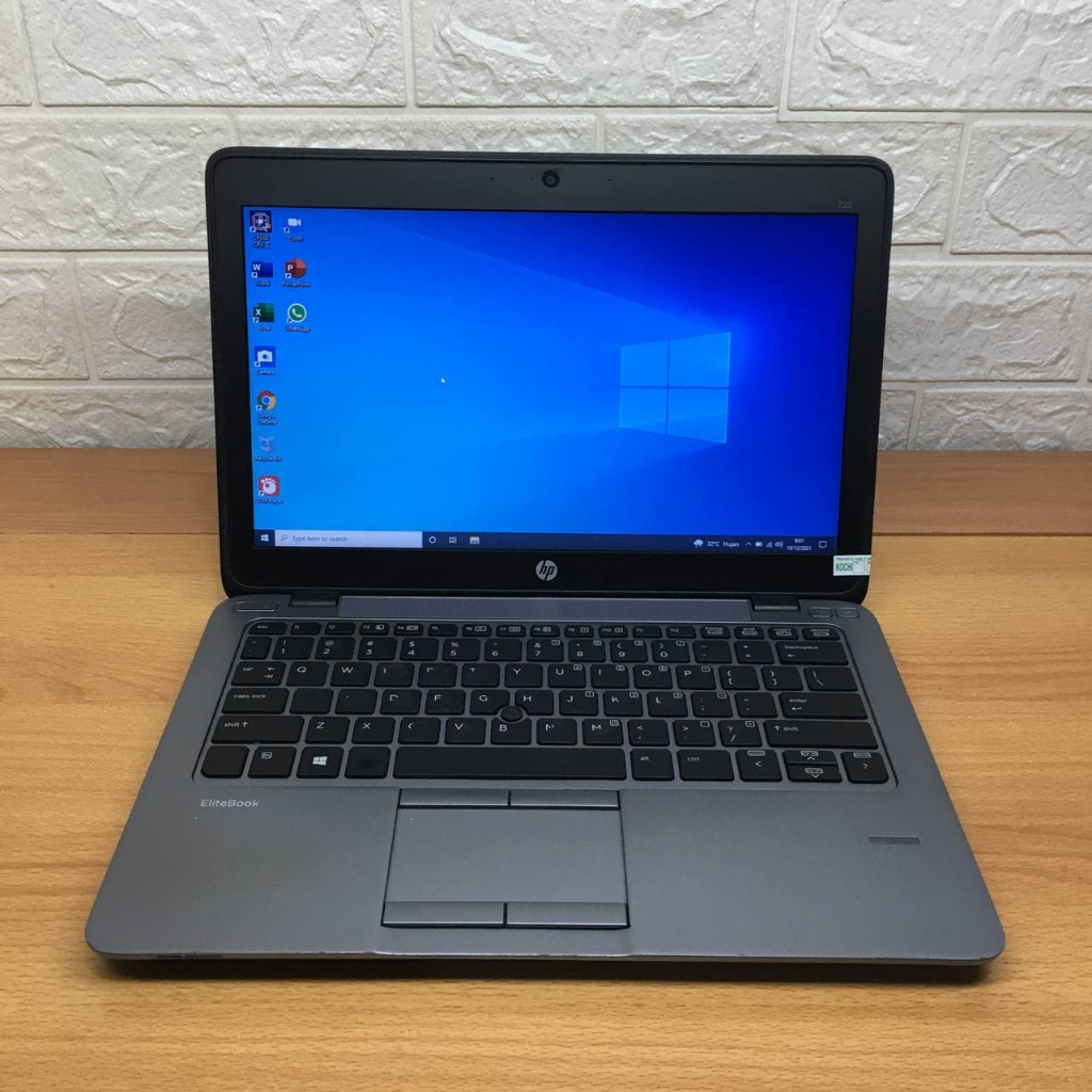 Jual Laptop HP RAM 8GB 4GB SSD 256GB 128GB EliteBook 725 G2 AMD A8 Pro ...