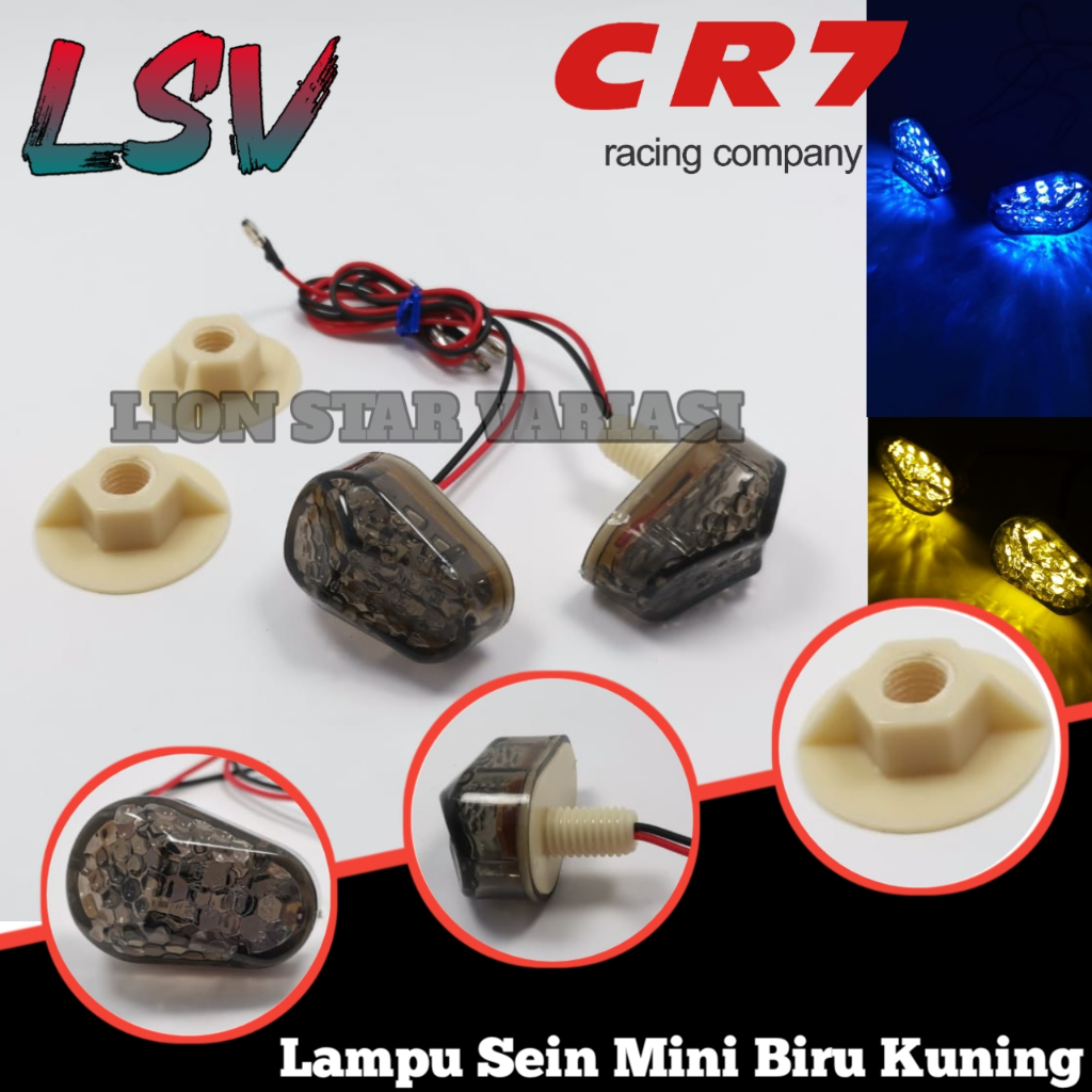 Jual Lampu Sein Tempel LED Oval Mini Lampu Sein LED Mini Lampu Sein Tempel Fearing Oval Mini GMA ...