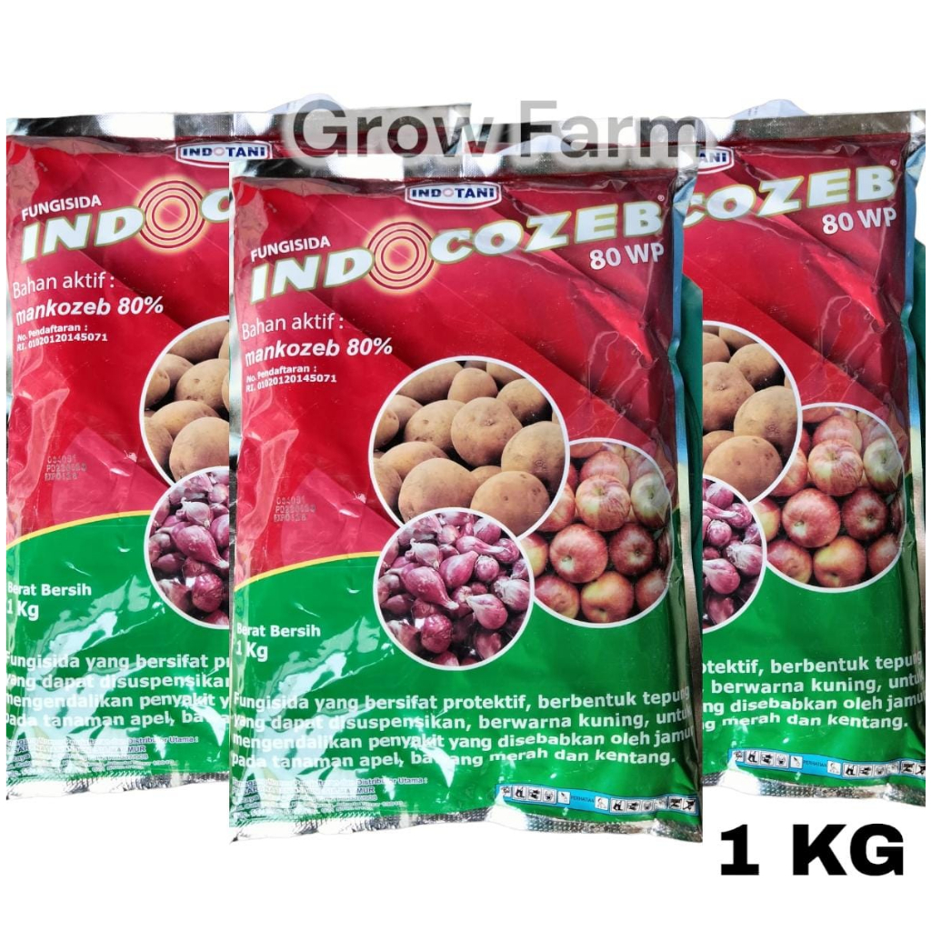 Jual Fungisida Indocozeb 80wp 500gr Mancozeb Mengendalikan bercak daun ...