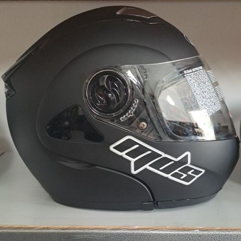 Jual HELM FULL FACE MDS MODULAR PRO RIDER ANGKAT RAHANG | Shopee Indonesia