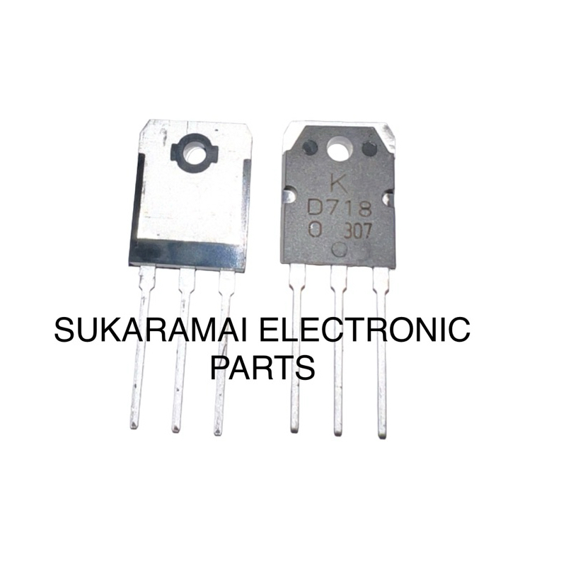 Jual Transistor D 718 D718 ORIGINAL Asli | Shopee Indonesia