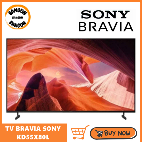 Jual SONY BRAVIA KD-55X80L GOOGLE TV 4K UHD 55 INCH KD55X80L / 55X80L ...