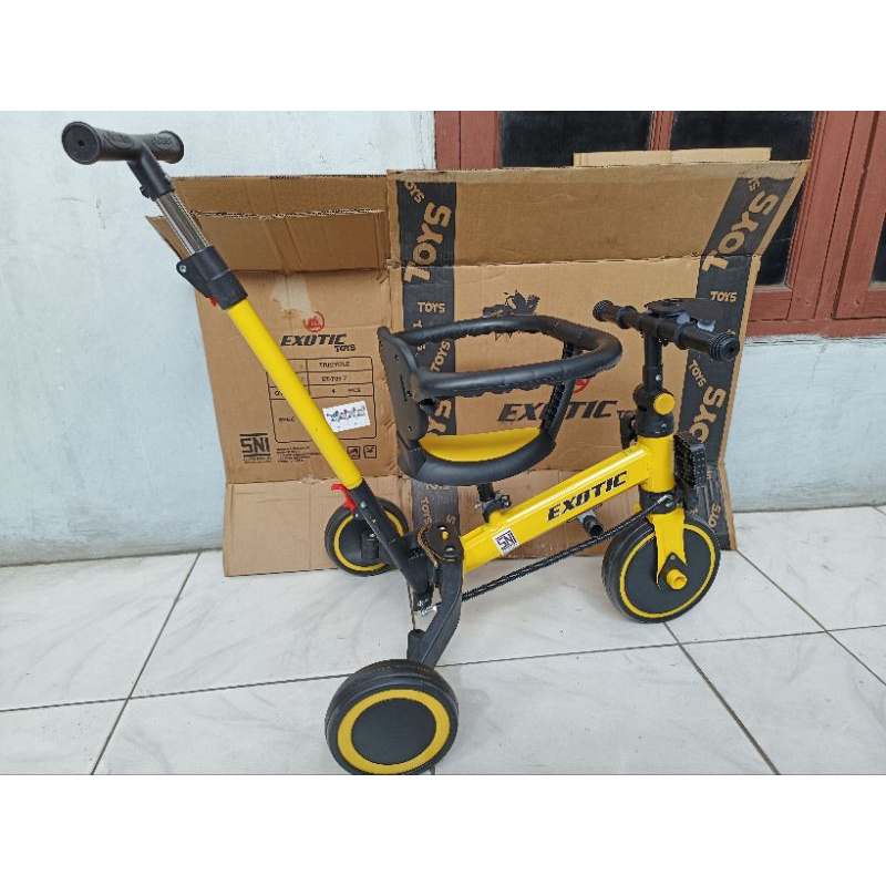 Jual sepeda roda 3 exotic model ET 709 dan 709-7 seri terbaru | Shopee ...