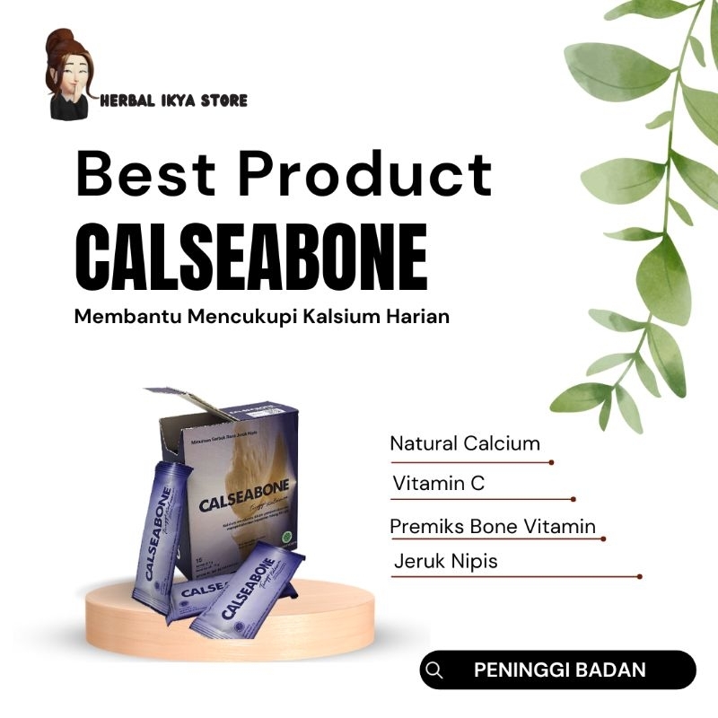 Jual CALSEABONE - PENINGGI BADAN ( KALSIUM ) | Shopee Indonesia