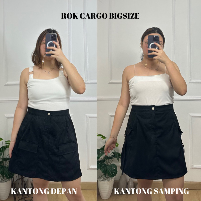 Jual ROK CARGO JUMBO BIGSIZE / ROK KANTONG DEPAN / SAMPING BIGSIZE ...