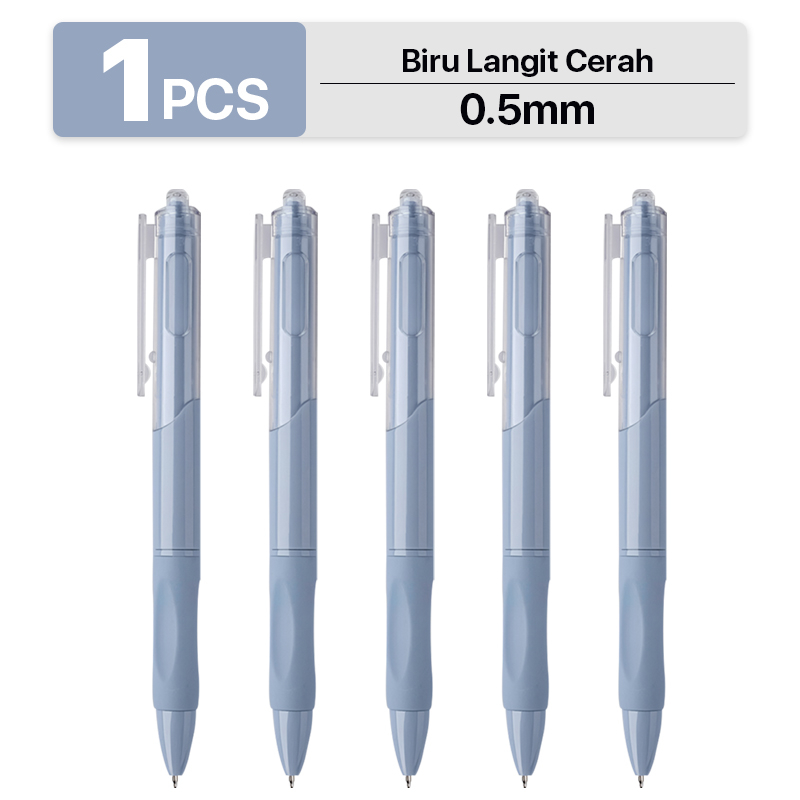 Jual [READY] Aimilo Gel Pen Pulpen Gel Retractable 4 Warna 0.5mm 1 PCS ...