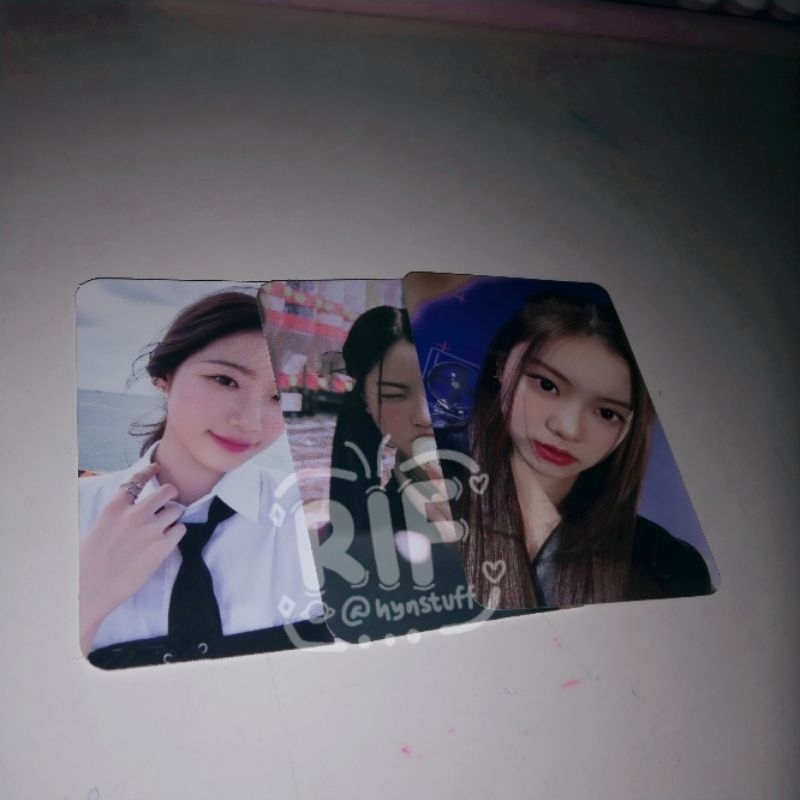 Jual LE SSERAFIM official photocard kazuha eunchae qr garam | Shopee ...