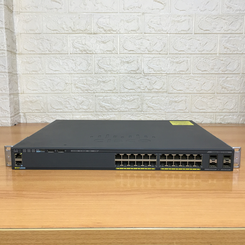 Jual Switch Cisco Catalyst 2960-X Series 24 Port WS-C2960x-24PS-L ...