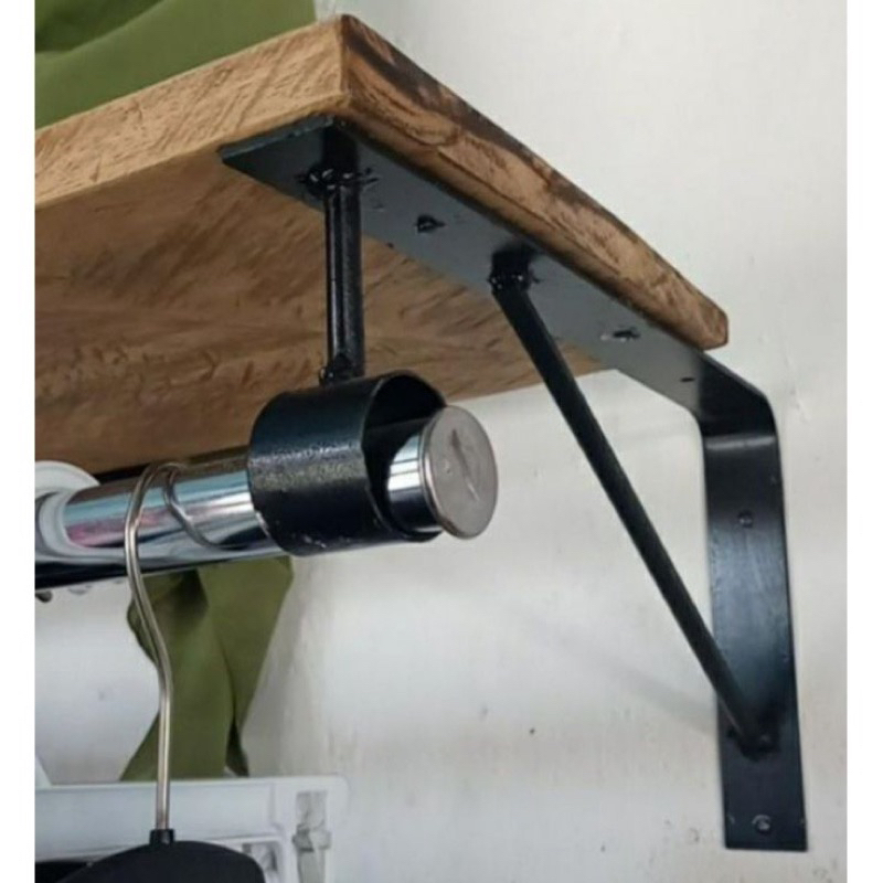 Jual Siku Rak Bracket Penyangga Display Pakaian Multifungsi Ambalan ...