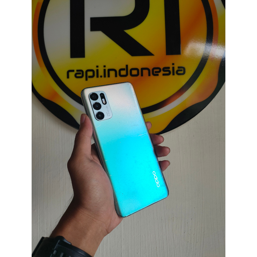 Jual Oppo Reno 6 8+8/128 Snapdragon 720G NFC | Shopee Indonesia