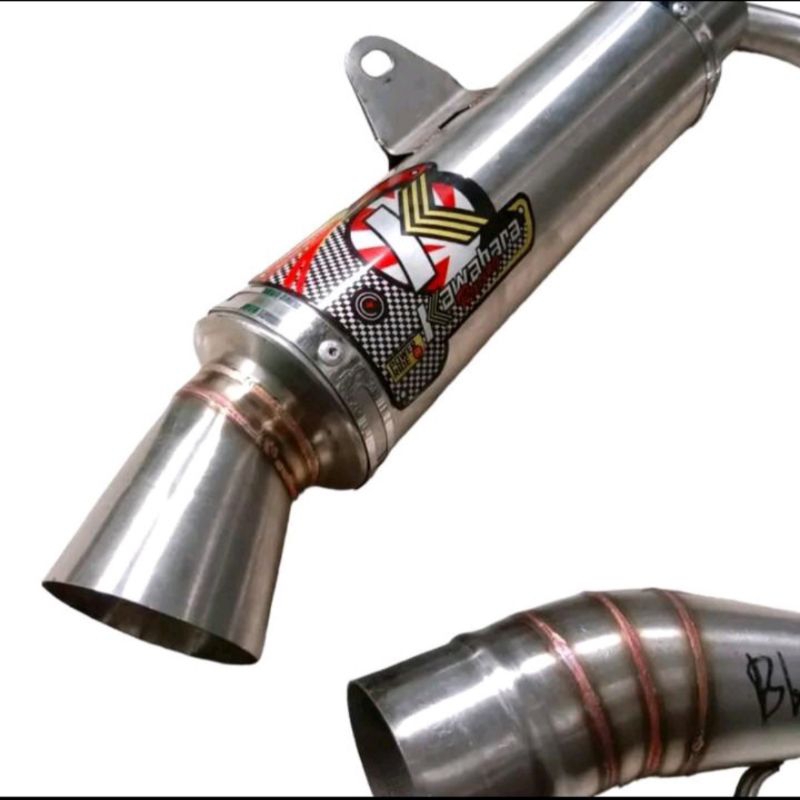 Jual KNALPOT KAWAHARA MODEL SAMLONG UNTUK METIK FULLSISTEM | Shopee ...