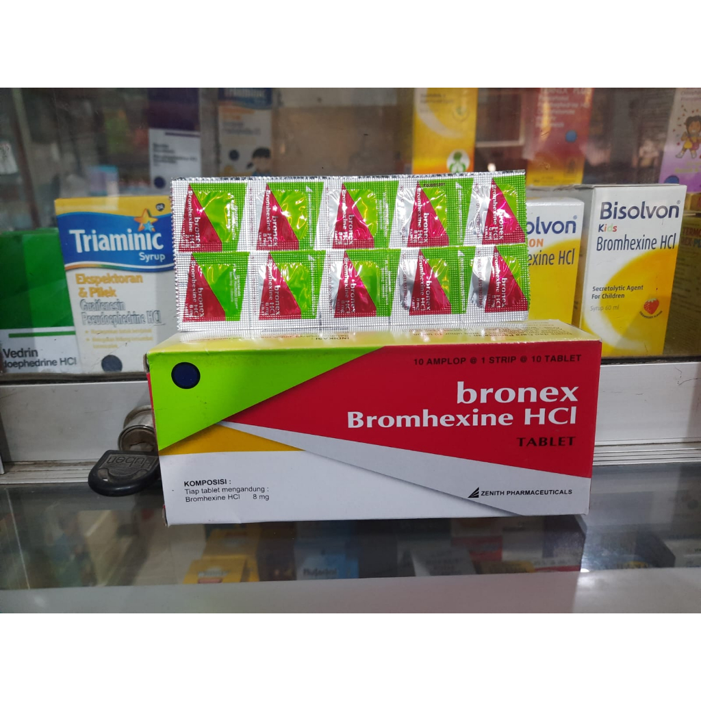 Jual BRONEX STRIP TABLET ISI10 | Shopee Indonesia