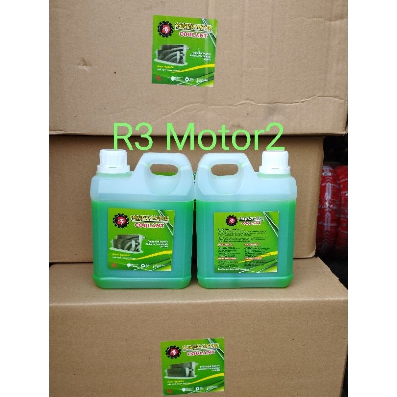 Jual Super Radiator Coolant 1L Green/Hijau ( Air Radiator ) untuk motor ...