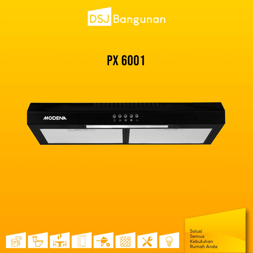 Jual Modena Cooker Hood Slim Hood Tudung Hisap PX 6001 | Shopee Indonesia