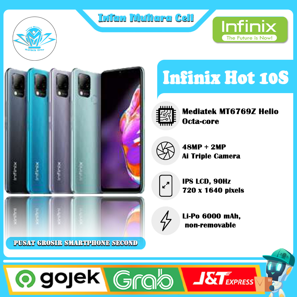Jual Infinix Hot 10s Ram 6 Rom 128GB (SECOND) | Shopee Indonesia