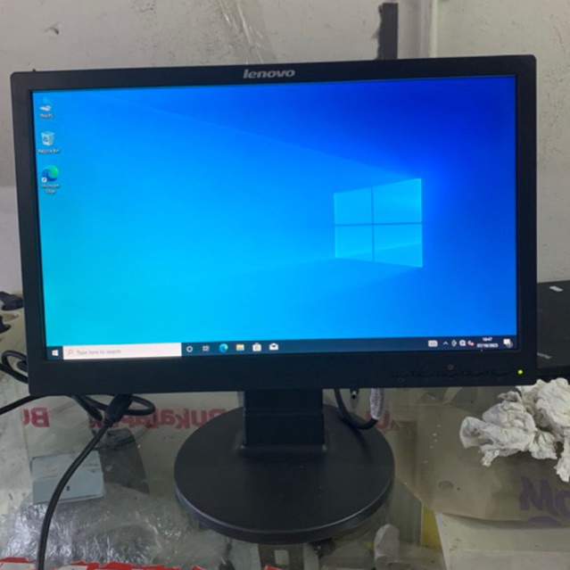 Jual MONITOR BERAGAM MEREK LENOVO HP DELL 19 INCHI LIKE NEW BERGARANSI ...