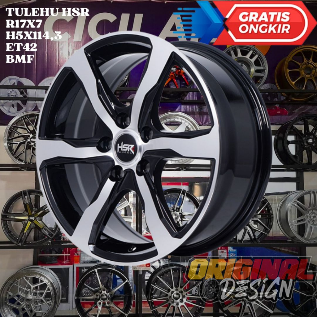 Jual Velg Mobil INNOVA REBORN VENTURER ALPHARD HSR TULEHU Ring 17 R17 ...