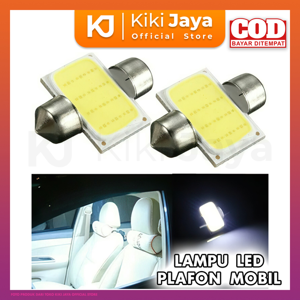 Jual [KIKI] Lampu LED Plafon Mobil - Lampu LED 31mm Kabin Plafon COB ...