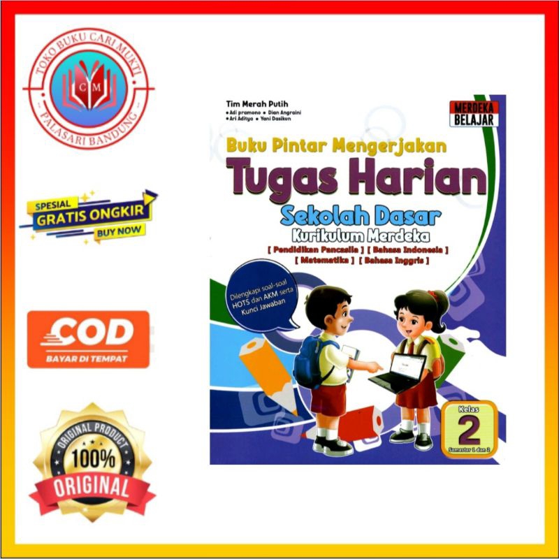 Jual Buku Pintar Mengerjakan Tugas Harian Untuk Sd Mi Kelas 2 Plus