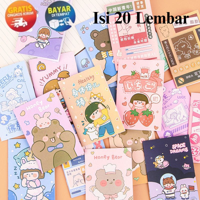 Jual BUKU TULIS MINI MOTIF KARTUN NOTEBOOK MINI CARTOON MINI BOOK ... Jual BUKU TULIS MINI MOTIF KARTUN NOTEBOOK MINI CARTOON MINI BOOK ...