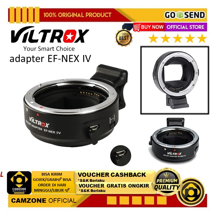 Jual Viltrox EF - Nex IV Auto Focus / Adapter EF-Nex IV | Shopee Indonesia