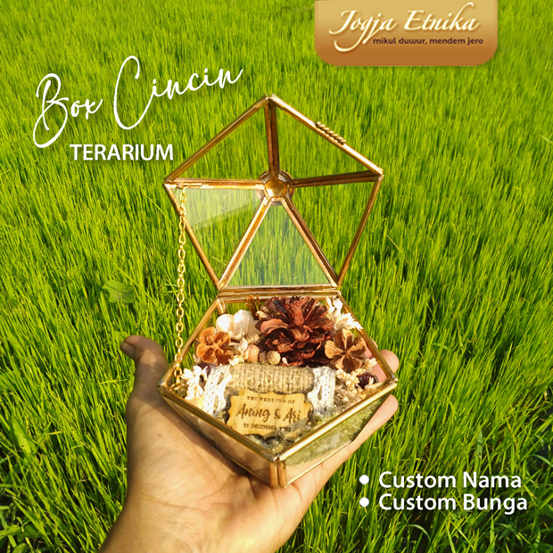 Jual RING BOX / BOX CINCIN TERARIUM / KOTAK CINCIN PERNIKAHAN | Shopee ...
