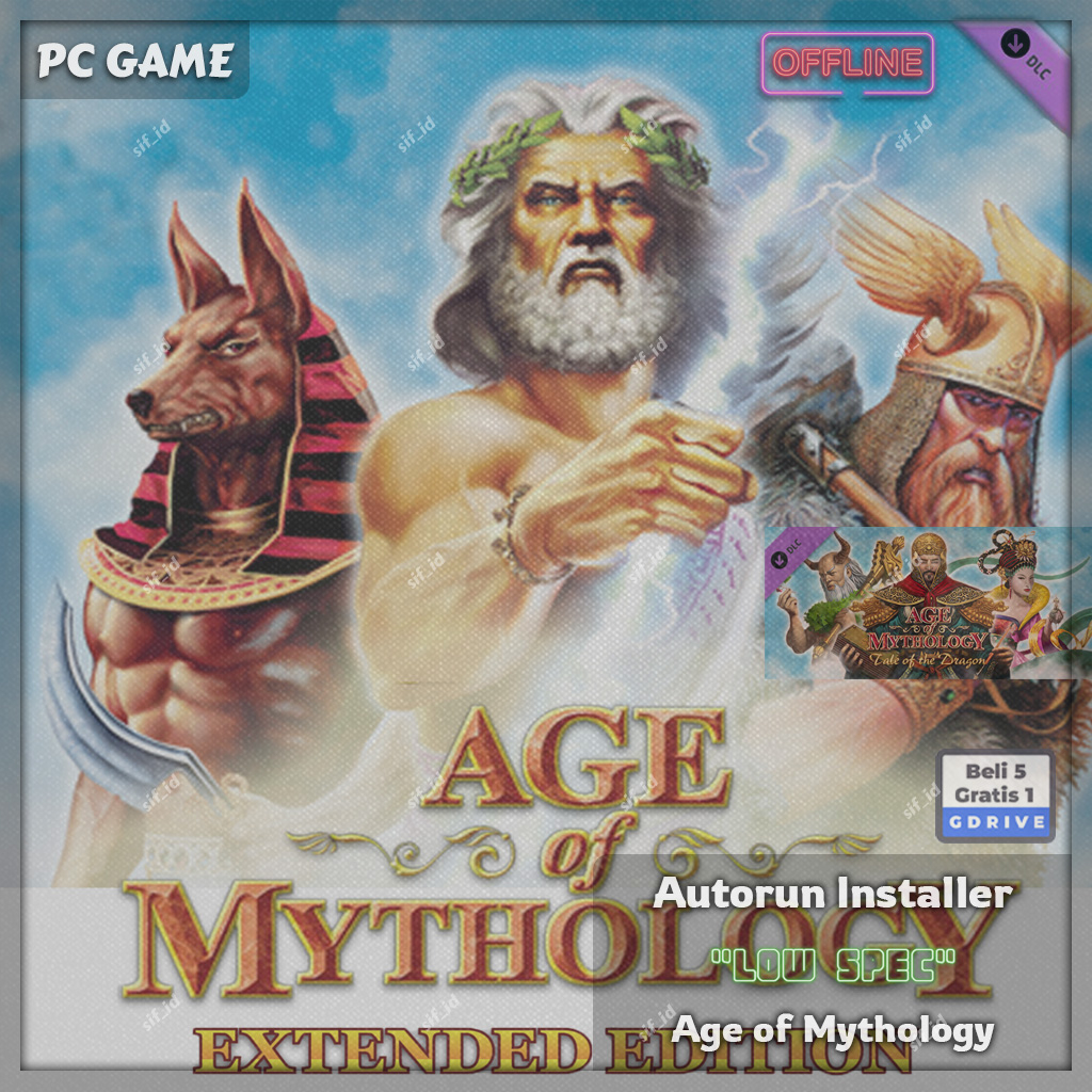 Jual Age of Mythology Extended Edition - Tale of the Dragon DLC - PC Game - Game PC Strategi ...