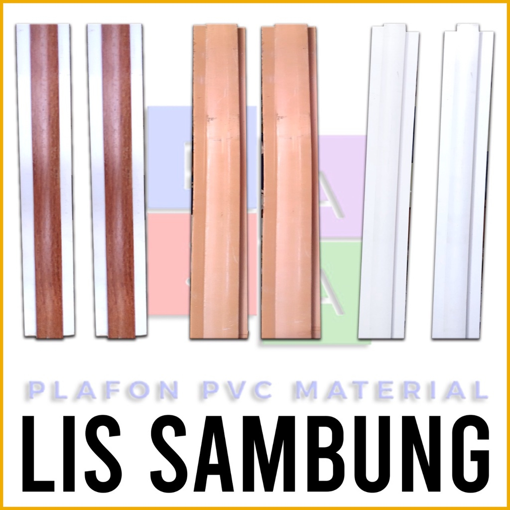 Jual List Sambung Plafon/ Plavon PVC Aneka Motif Berkualitas Harga Per ...