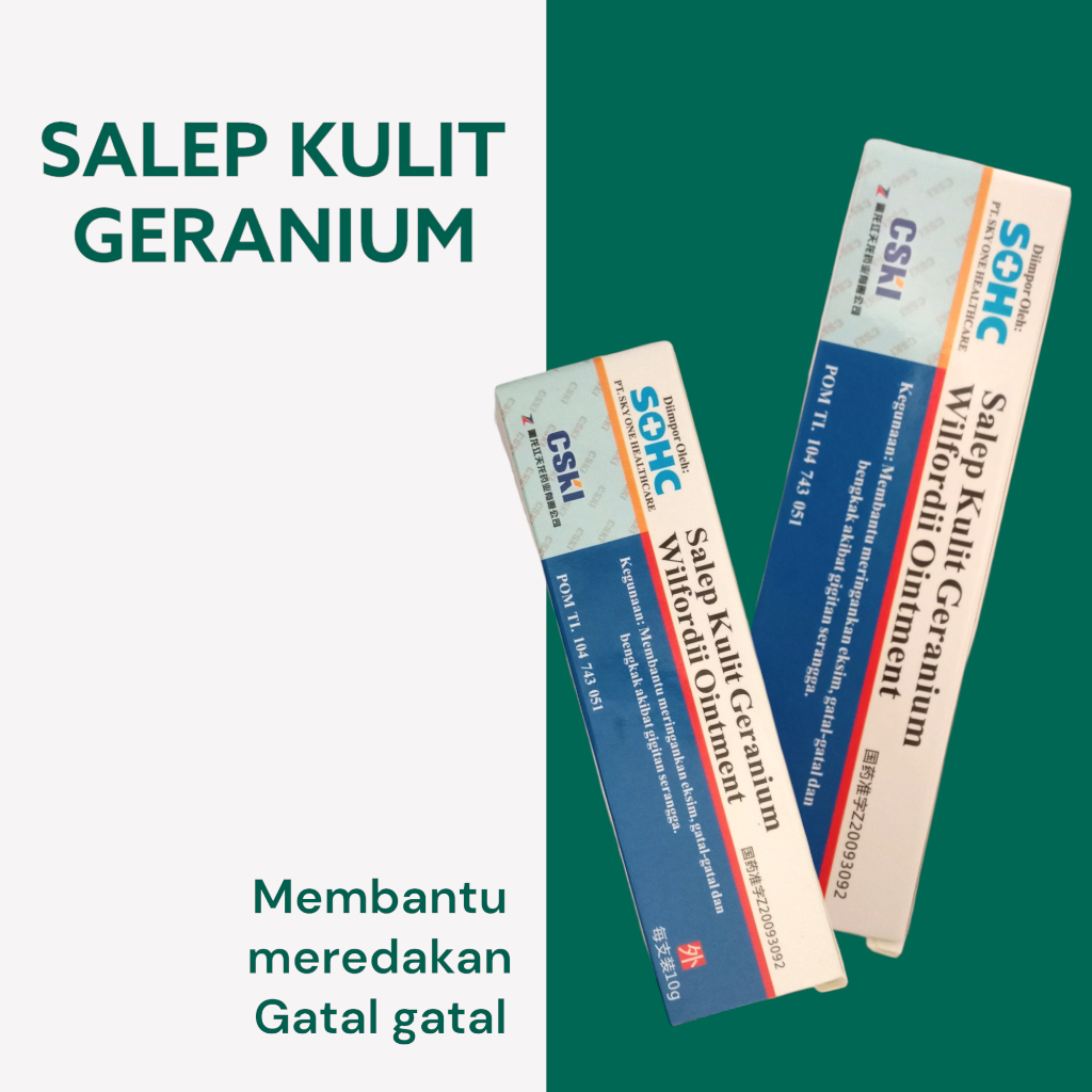 Jual SALEP GERANIUM WILFORDI OINTMENT/SALEP EKSIM/KULIT GATAL/JAMUR ...
