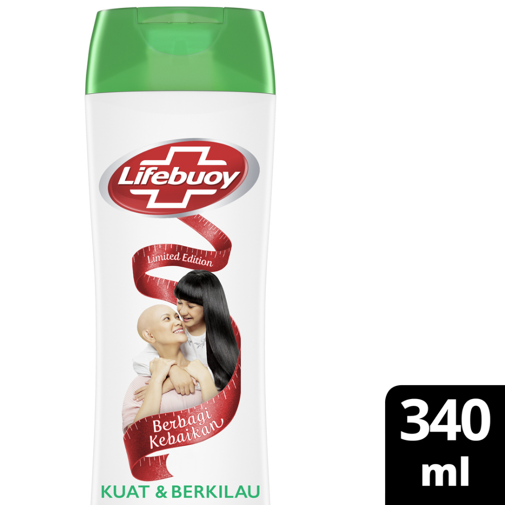 Jual LIFEBUOY SHAMPOO 340ml LIMITED EDITION BERBAGI KEBAIKAN | Shopee ...