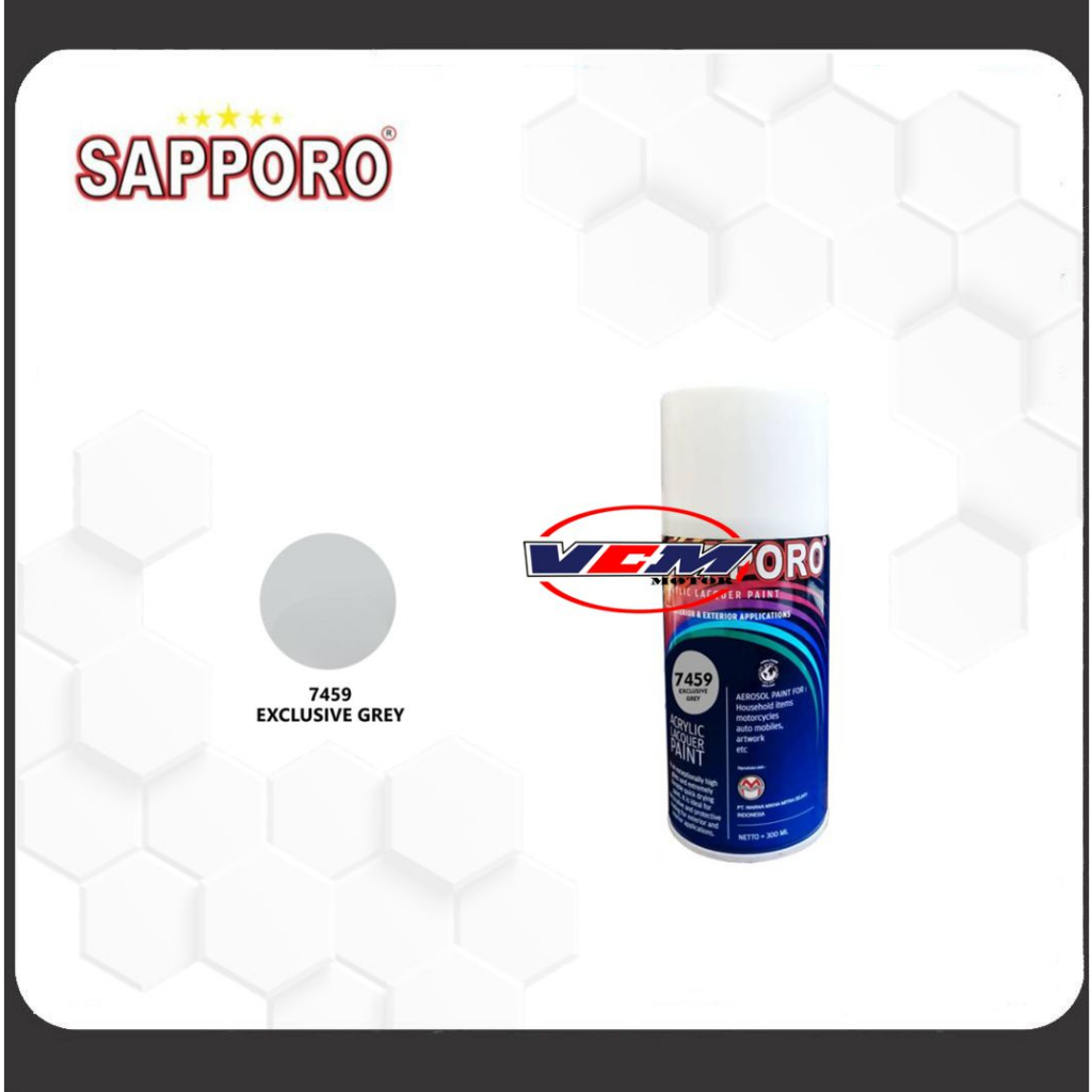 Jual Exclusive Grey - 7459 Abu Cat Semprot Sapporo Saporo Paint ...