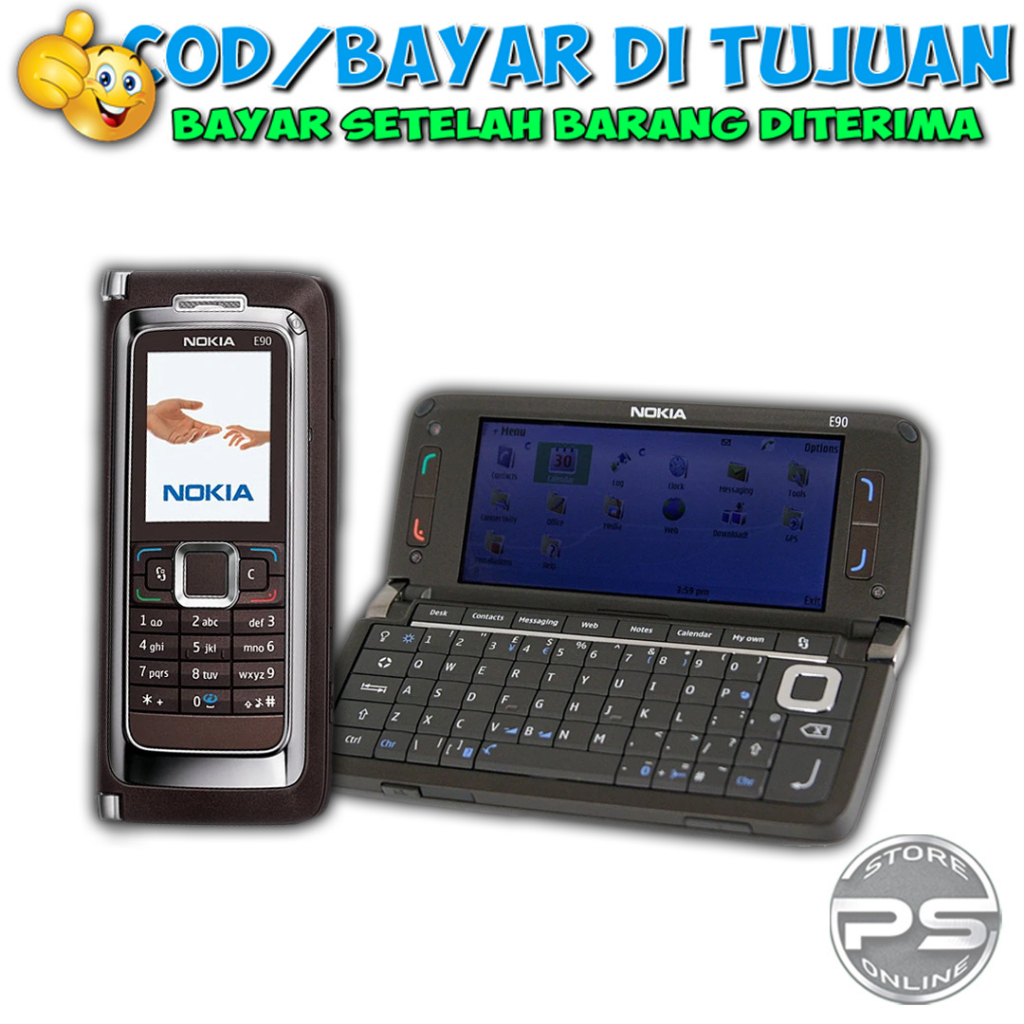 Jual HP Nokia E90 Communicator - Single Sim - Canggih - Mewah ...